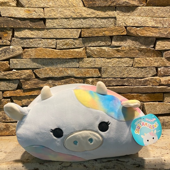 Squishmallows | Toys | Nwt Caedia The Cow Stack Stackable Easter ...